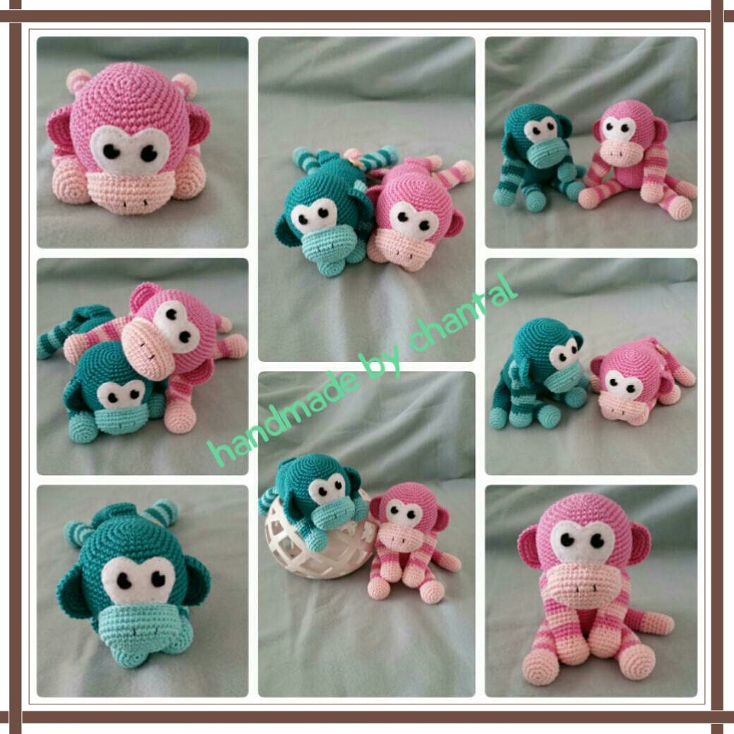 Crochet Pattern Little Monkey - Etsy