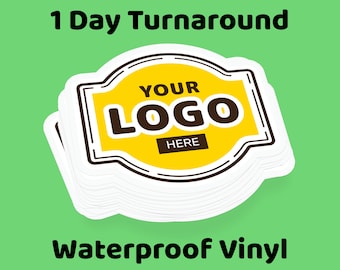 Custom waterproof stickers | Etsy