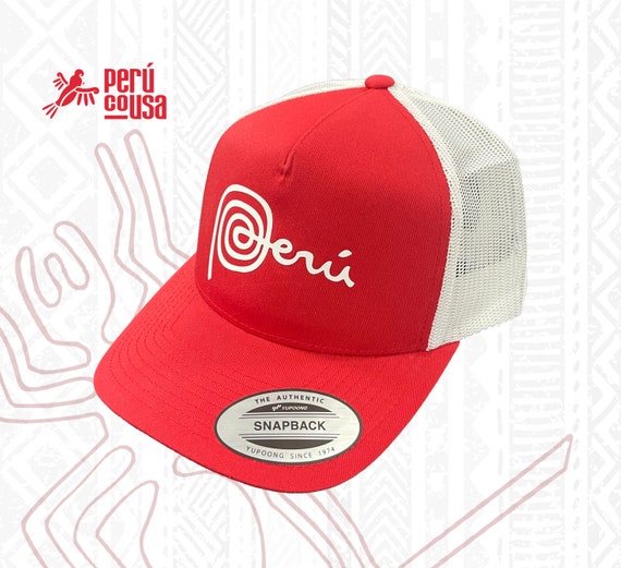 Marca Peru Hat Trucker Mesh Snapback Cap Adjustable - Etsy