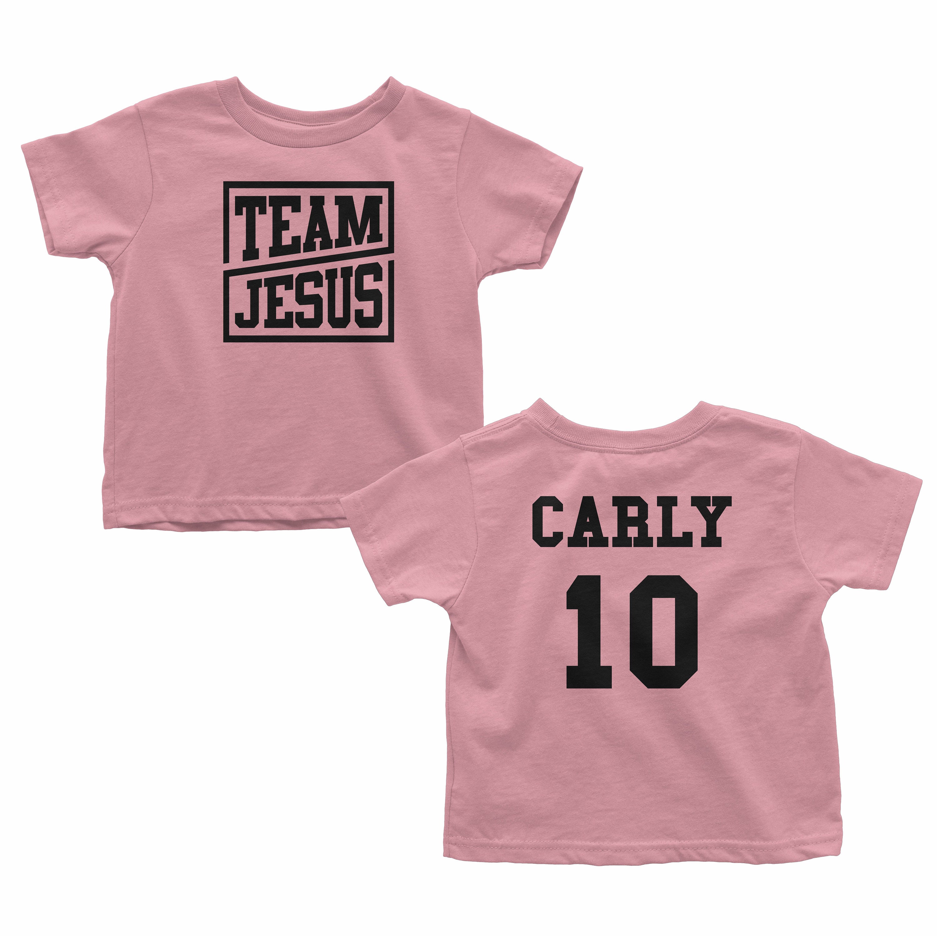 Aprojes Team Jesus T Shirt for Kids Custom Personalized | Etsy