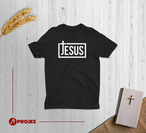 Jesus Cross T Shirt Aprojes Christian Shirt Modern Etsy