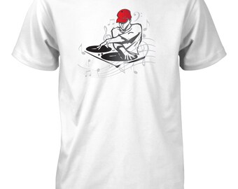 High Fidelity Stereo Sound Turntable T-shirt. for Vinyl Junkies, Dj's ...