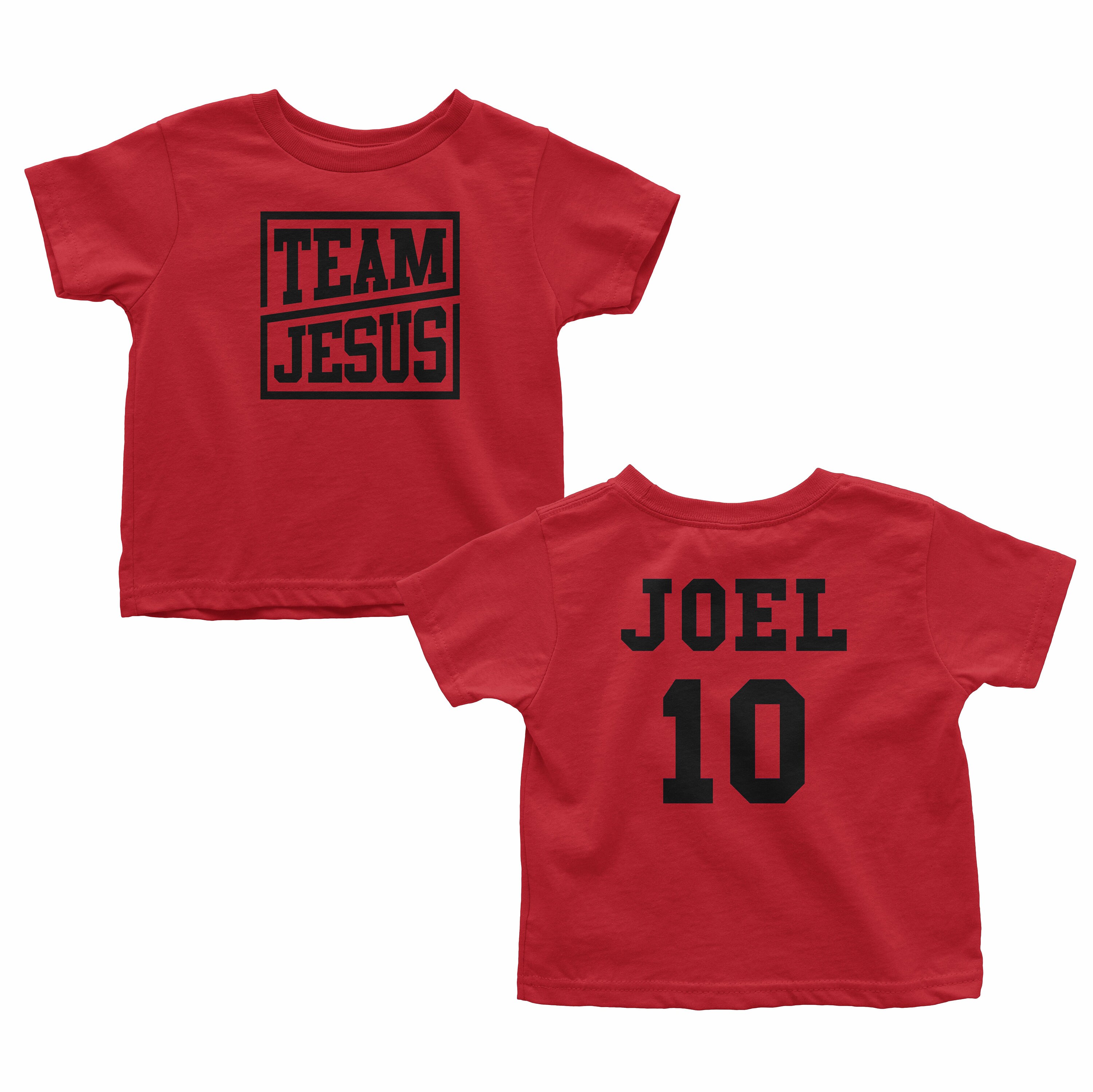 Aprojes Team Jesus T Shirt for Kids Custom Personalized | Etsy
