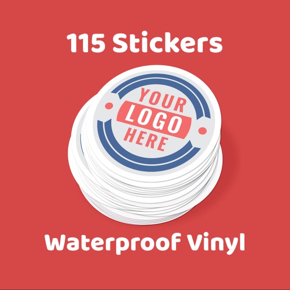115 Custom Sticker Personalized Vinyl Glossy Stickers With - Etsy