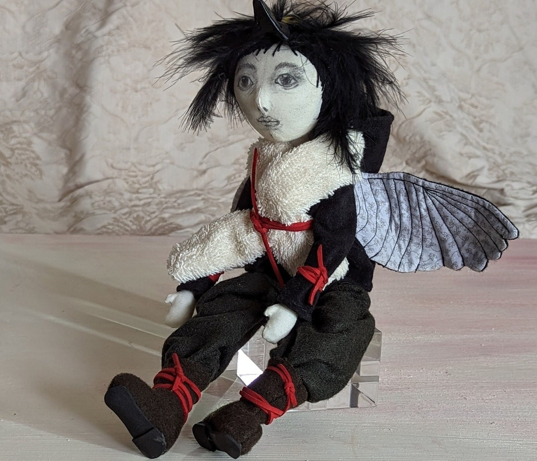 Character Handmade Art Doll Bran Stark, Three Eyed Raven, From Game of ...