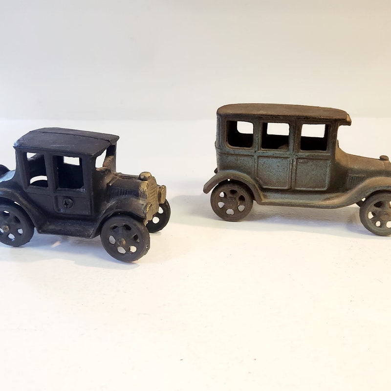 Old Antique Toy Metal Cars - Etsy