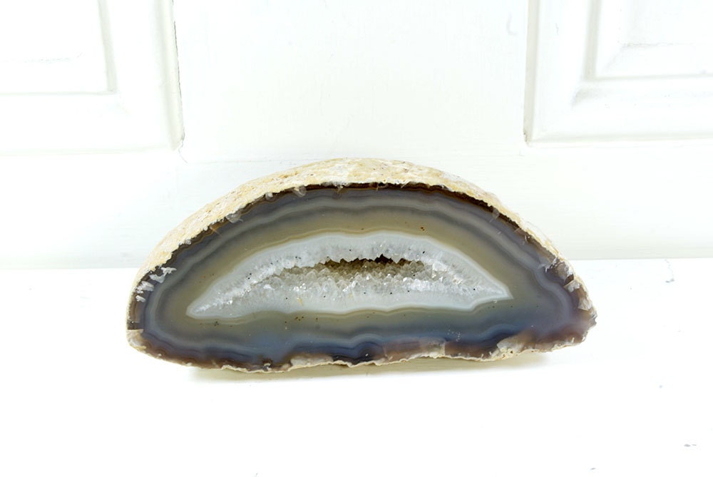 Natural Geode Crystal Sculpture - Etsy