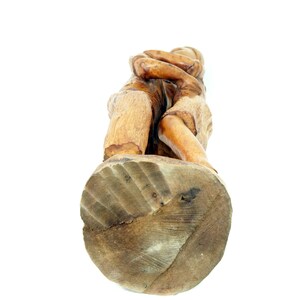 Wood Sculpture - Hand Carved - Man and Woman Dancing - Material Culture ...