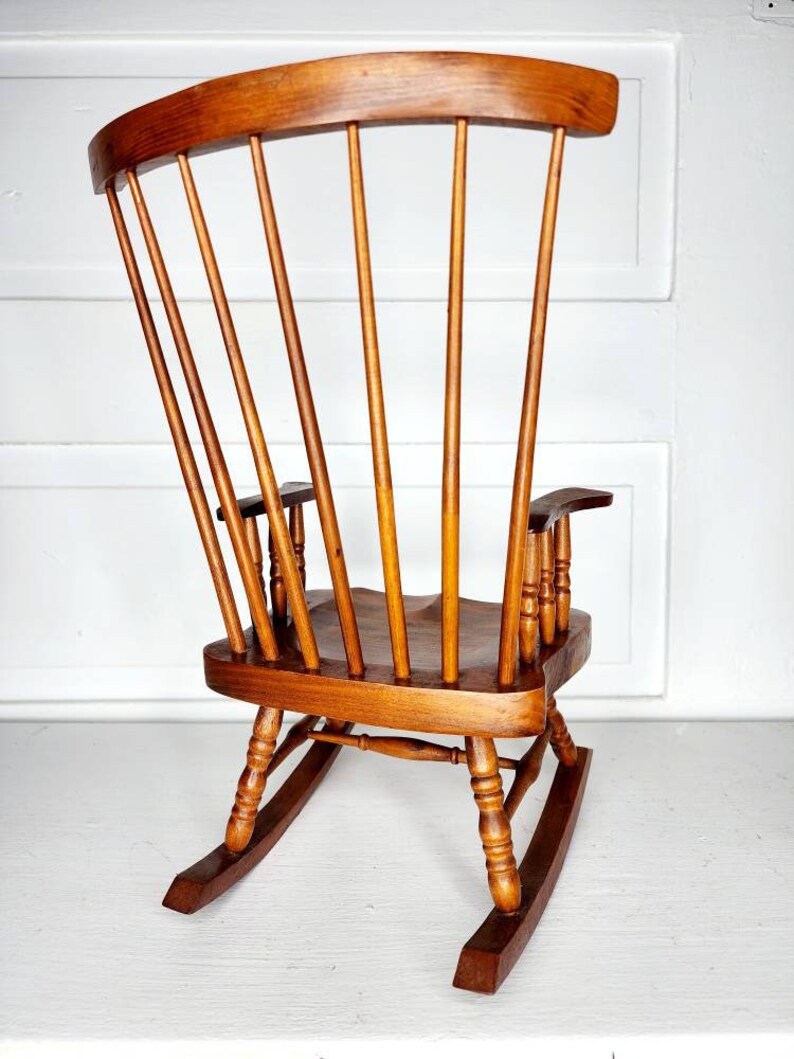 Handmade Miniature Rocking Chair Furniture Sample - Etsy
