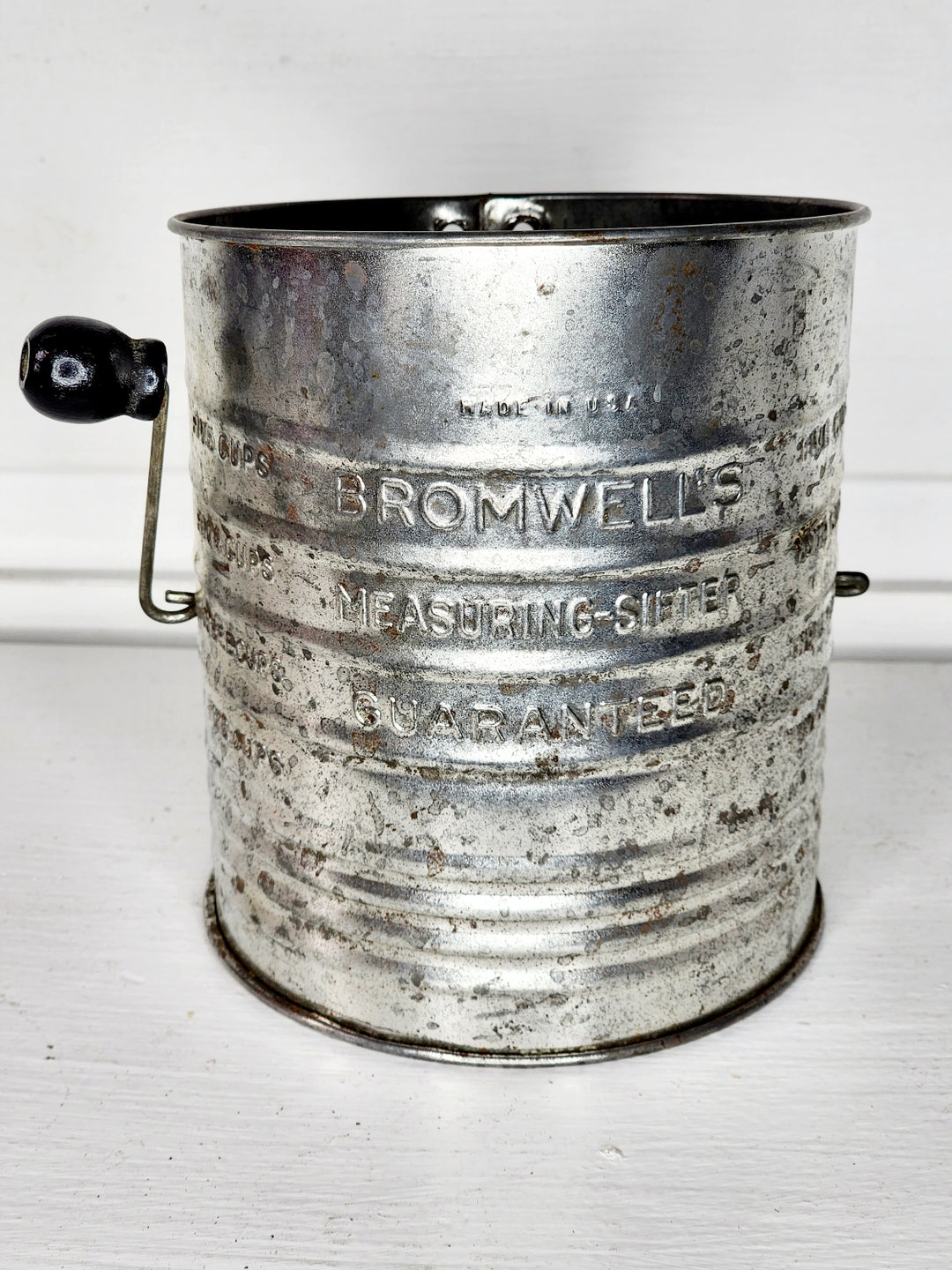 Flour Sifter - Bromwell's Measuring-sifter - Etsy