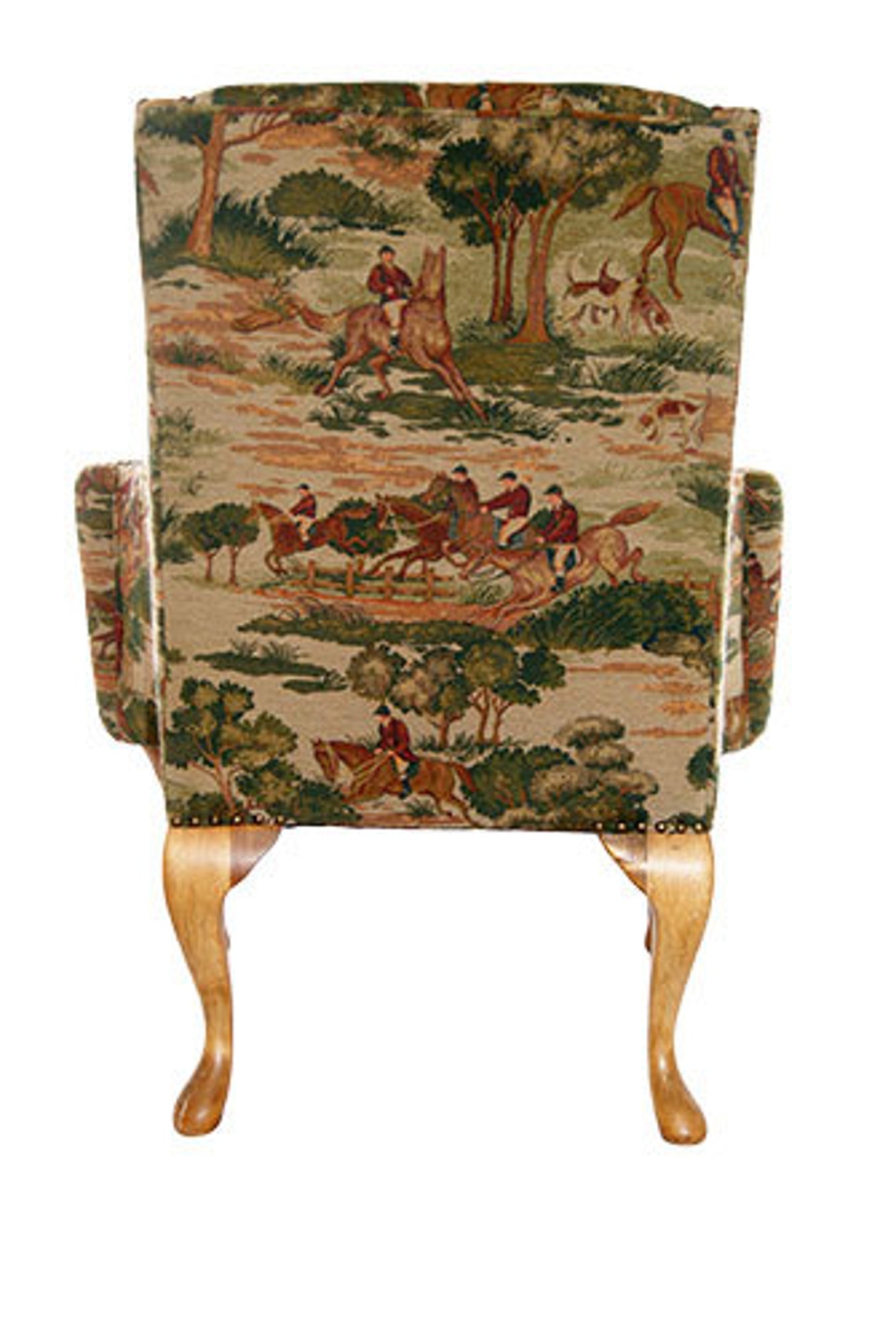 Chair - Queen Anne Arm Chair - Traditional Revival - Etsy