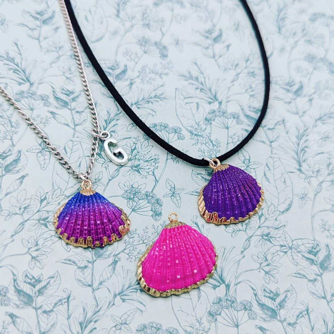 Seashell Necklace, Seashell Jewellery, Beach Jewellery, Beach Necklace ...