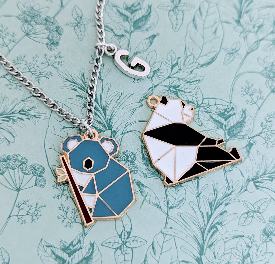 Koala Necklace, Panda Necklace, Koala Jewellery, Panda Jewelry, Panda ...