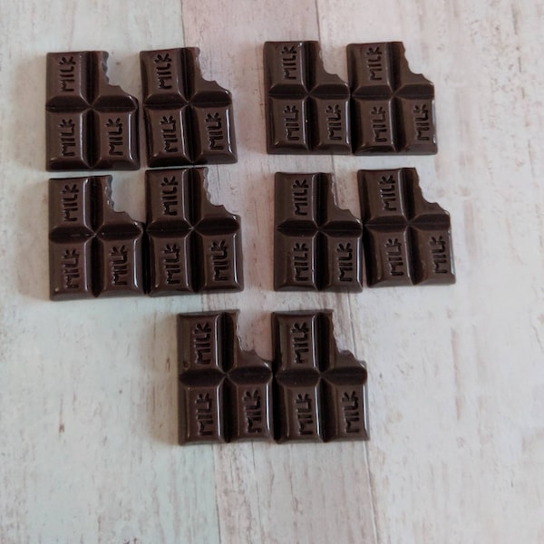 Chocolate Earrings - Etsy UK