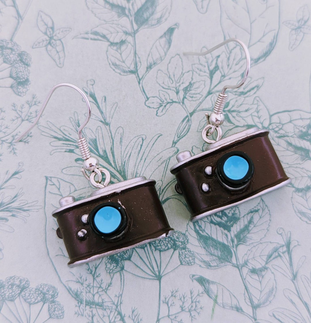 Camera Earrings, Photographer Gifts, Photographer Earrings ...