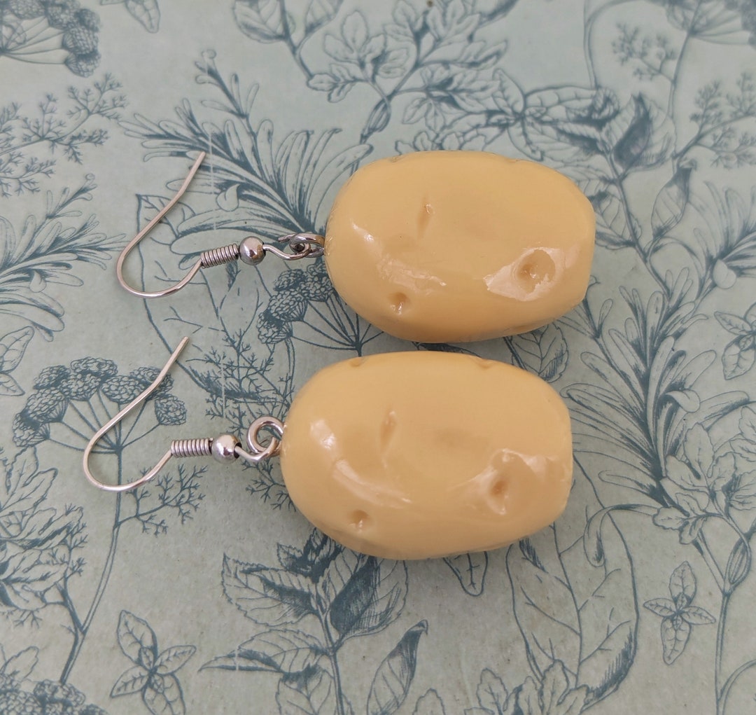 Potatoe Earrings, Food Lover Gifts, Foodie Gifts, Gifts for Chef, Fun ...