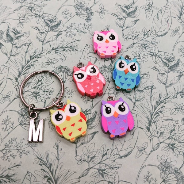 Owl Key Ring - Etsy UK