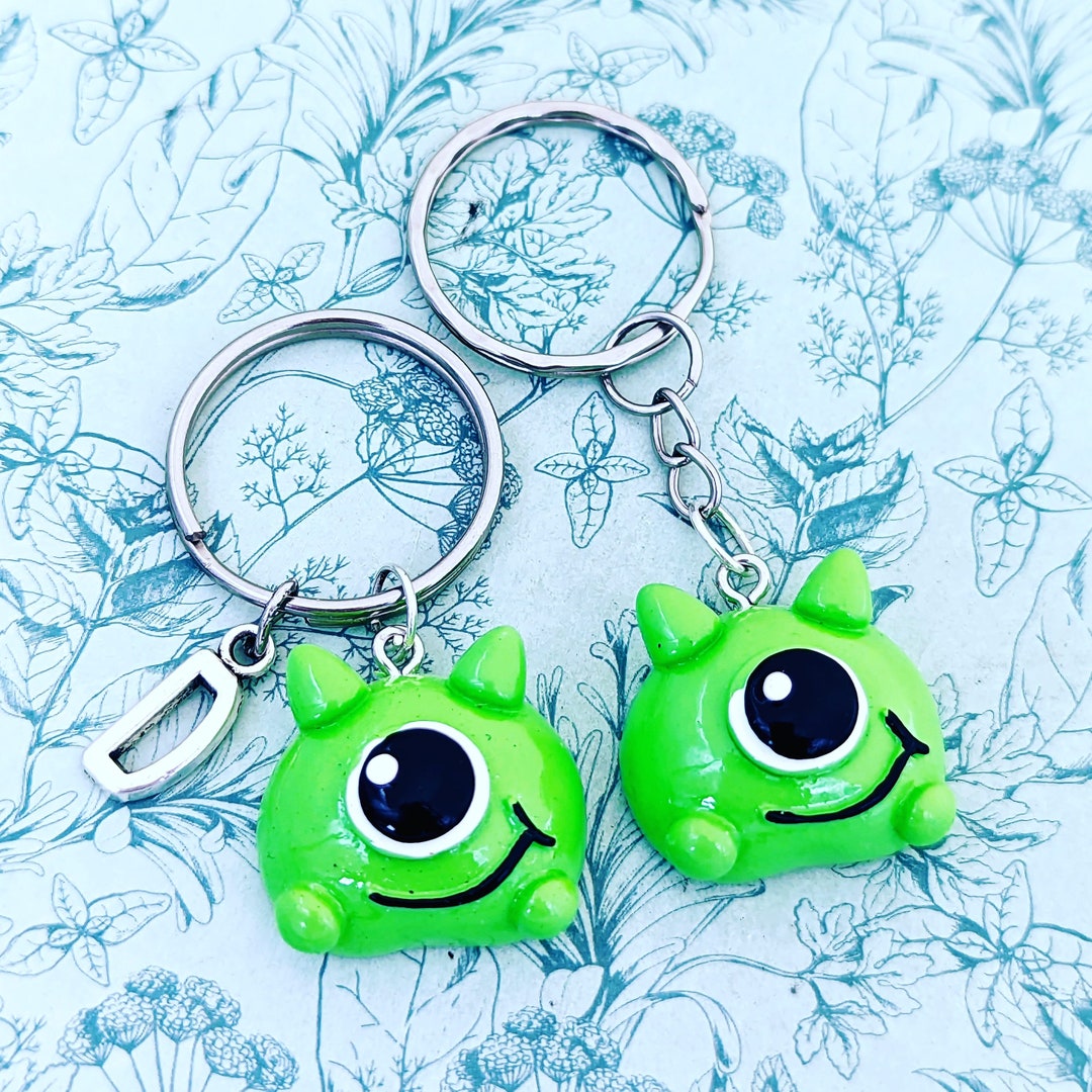 Monster Keyring, Monster Keychain, Monster Lover Gifts, Halloween ...