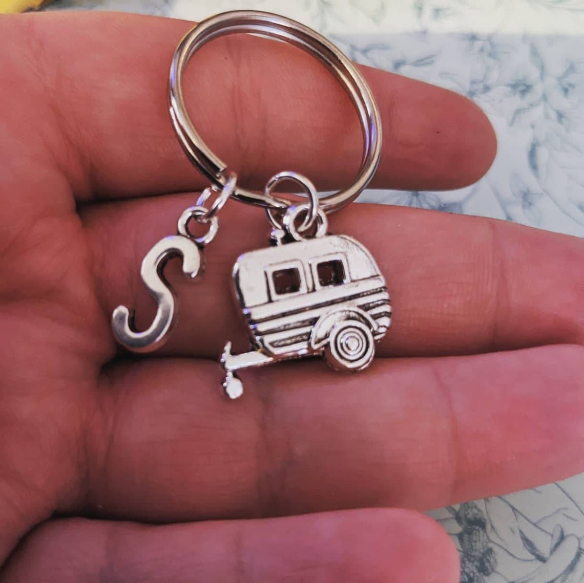 Caravan keyring caravan keychain caravaning gifts sister | Etsy