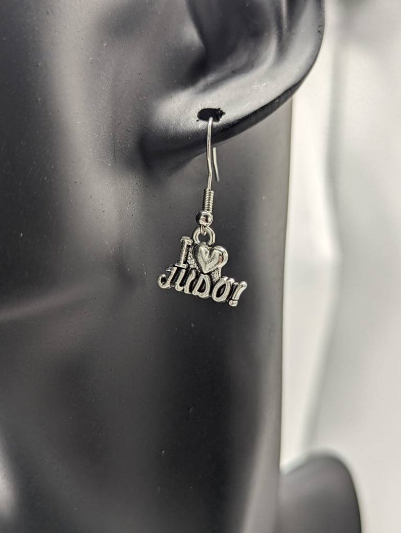 Karate Earrings, Judo Teacher Gifts, Martial Arts Teacher, Martial Arts ...