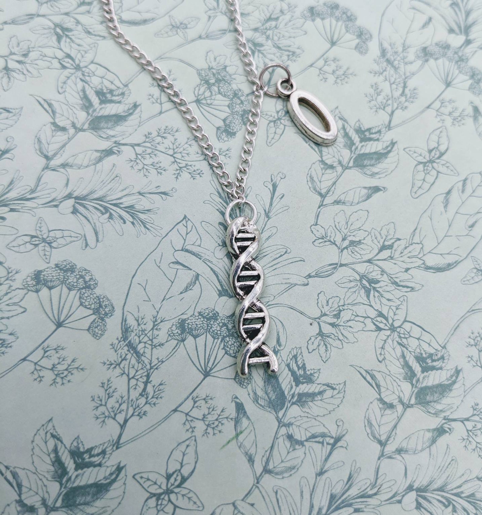 DNA necklace molecular necklace science geek scientist | Etsy