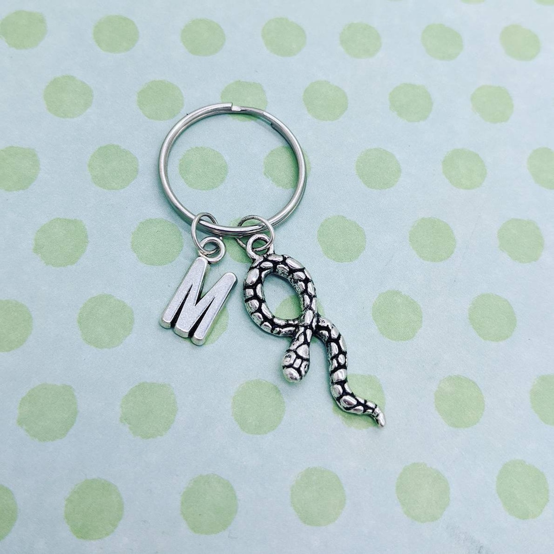 Snake Keyring, Snake Keychain, Snake Lover Gifts, Reptile Gifts, Gifts ...