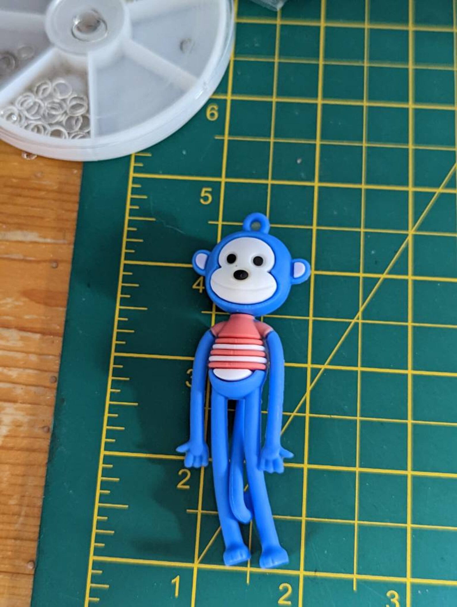 Monkey Keychain, Monkeys Keyring, Statement Keychain, Monkey Lover ...