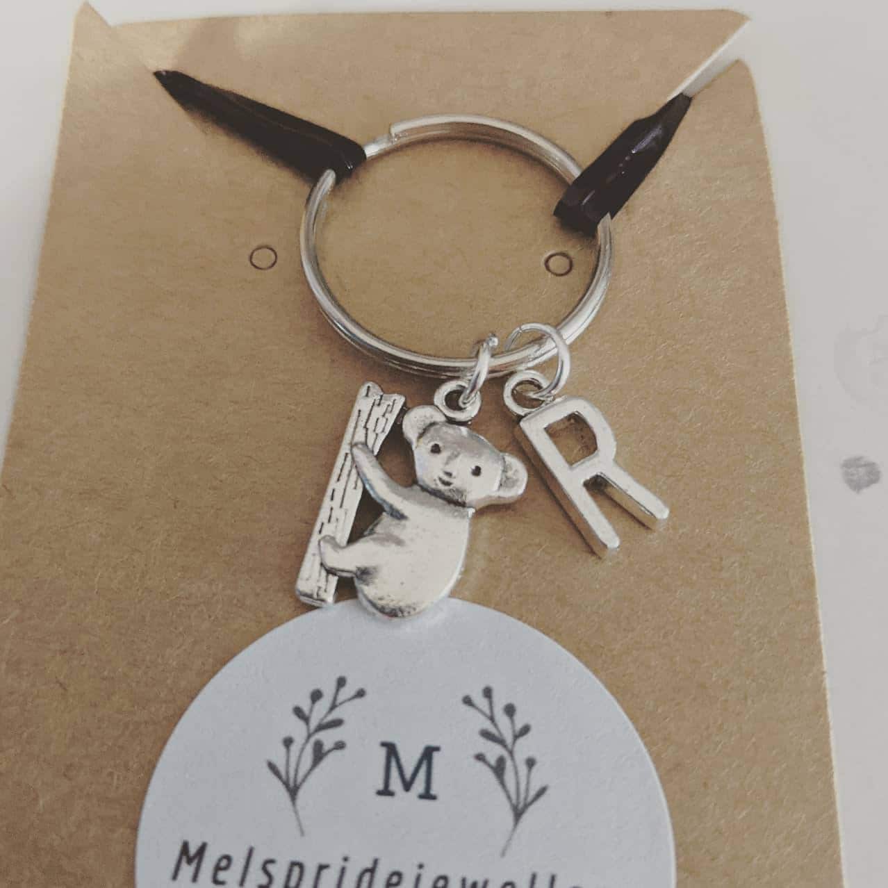 Koala Keyring Koala Gifts Personalised Keyring Charm - Etsy UK