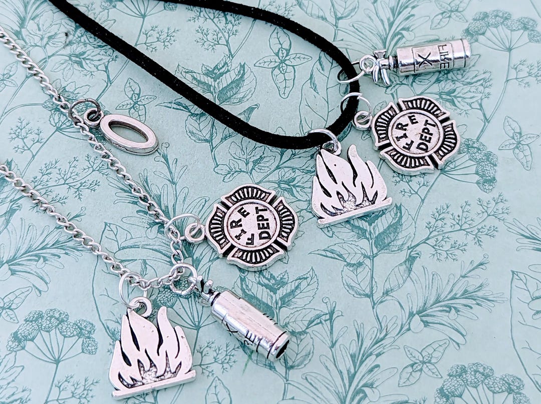 Firefighter Necklace, Firefighter Jewellery, Gifts for Firefighters ...