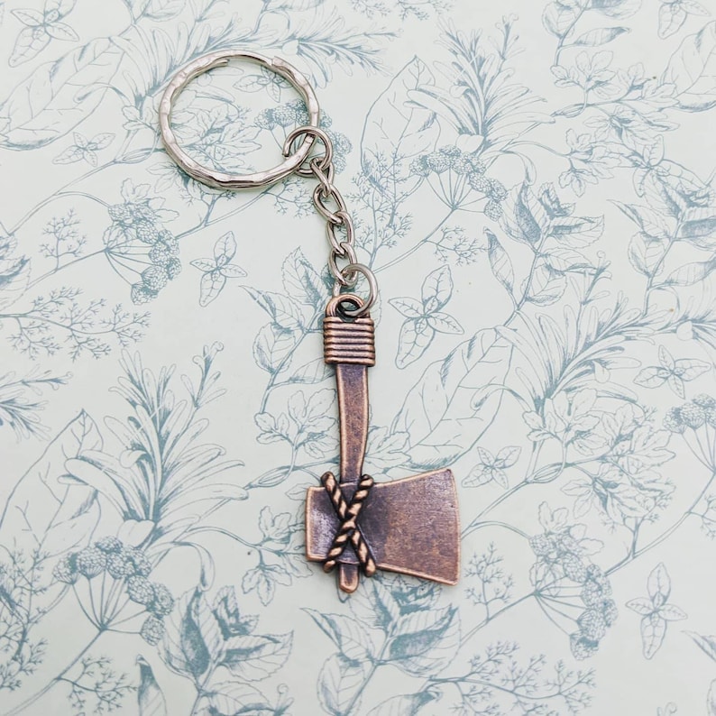 Axe Keyring Bag Charm Viking Keychain Fantasy Gifts Nordic - Etsy UK