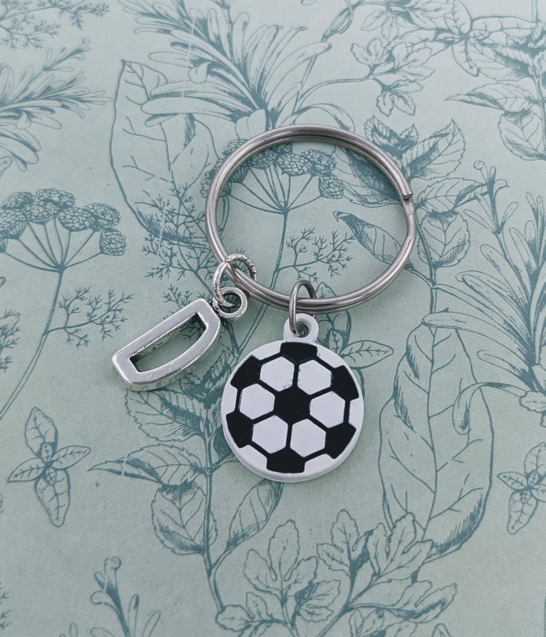Football Keyring Personalised Keyring Soccer Gift Soccer - Etsy UK