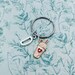 Milkshake Keyring, Milkshake Keychain, Friend Gift, Friend Keychain ...