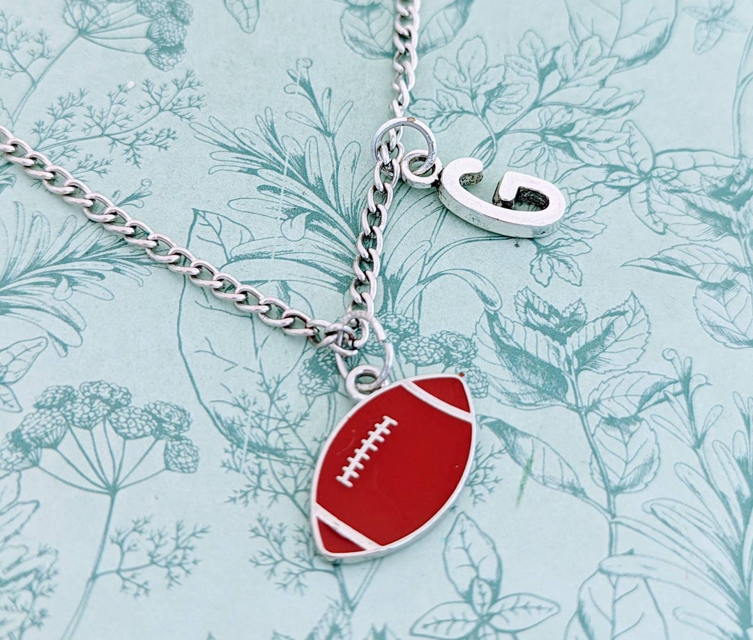 Rugby Necklace, Rugby Player Gifts, Rugby Inspired, Rugby Themed, Rugby ...