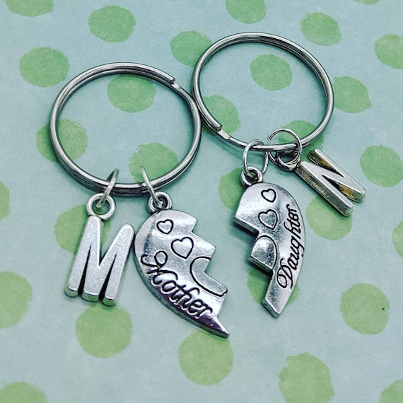 Mother Daughter Keychain Mum Gift Daughter Gift Gift for | Etsy UK