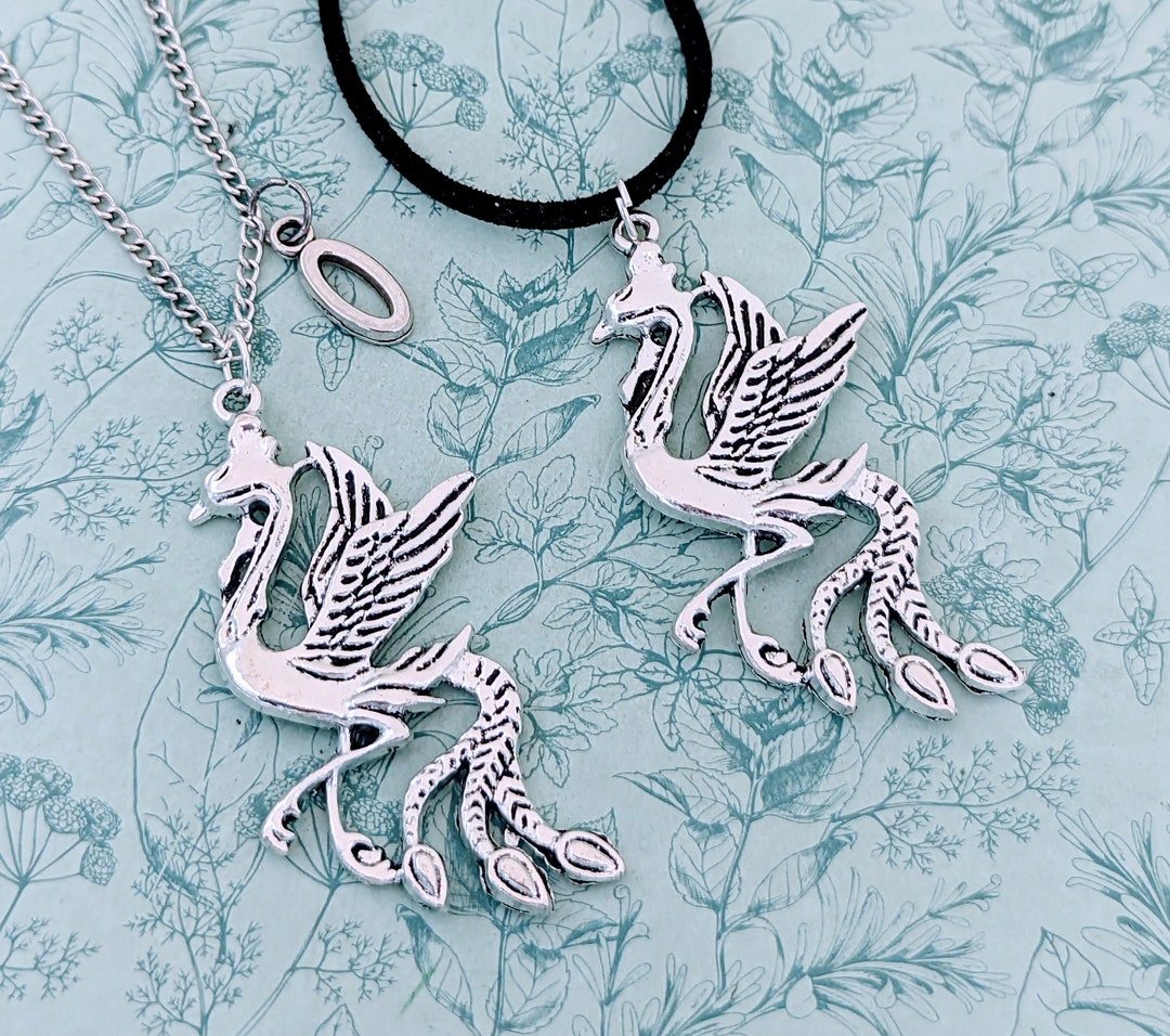 Phoenix Necklace, Phoenix Jewelry, Phoenix Gifts, Initial Necklace ...