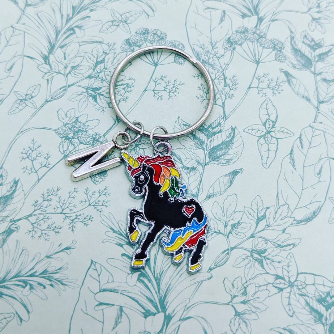 Unicorn Keyring, Unicorn Inspired, Unicorn Themed, Unicorn Lover Gifts ...