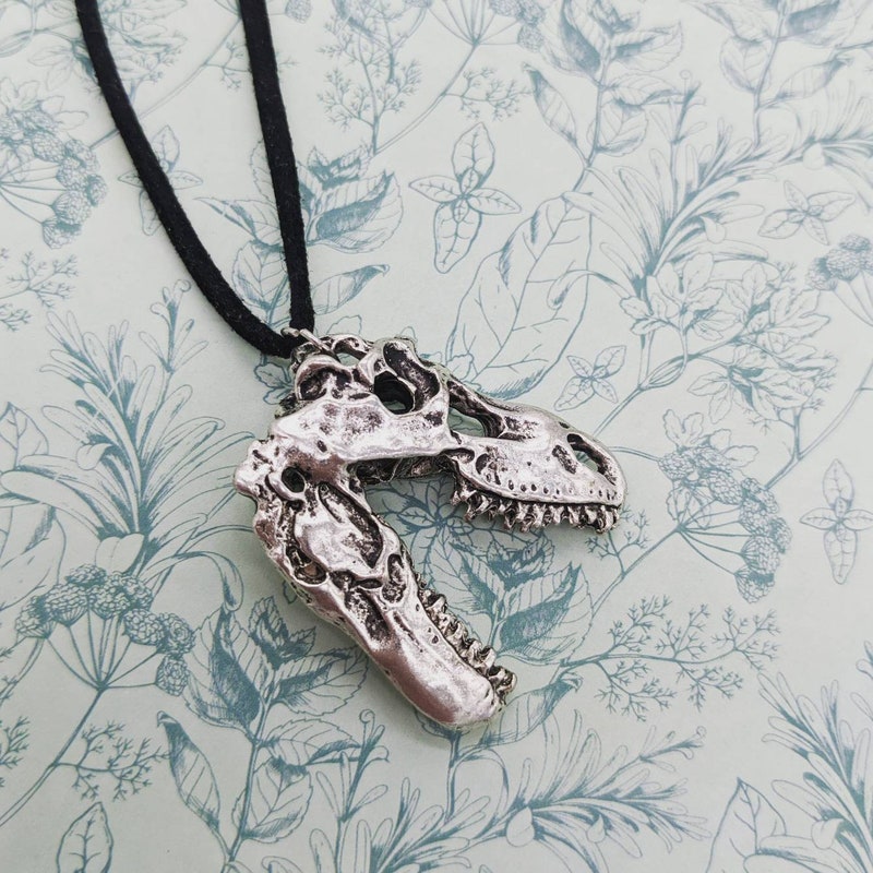 Dinosaur Jewelry Necklace - Etsy