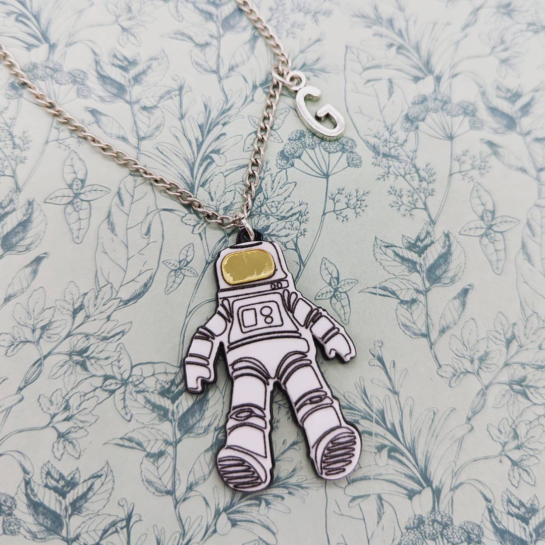 Astronaut Necklace, Space Jewellery, Celestial Jewellery, Celestial ...