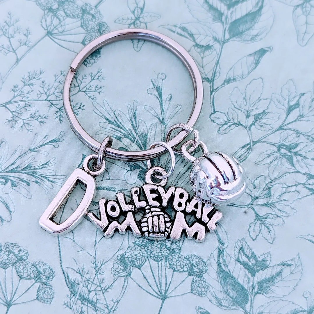 Volleyball Keychain, Volleyball Mom Gifts, Volleyball Lover Gifts ...