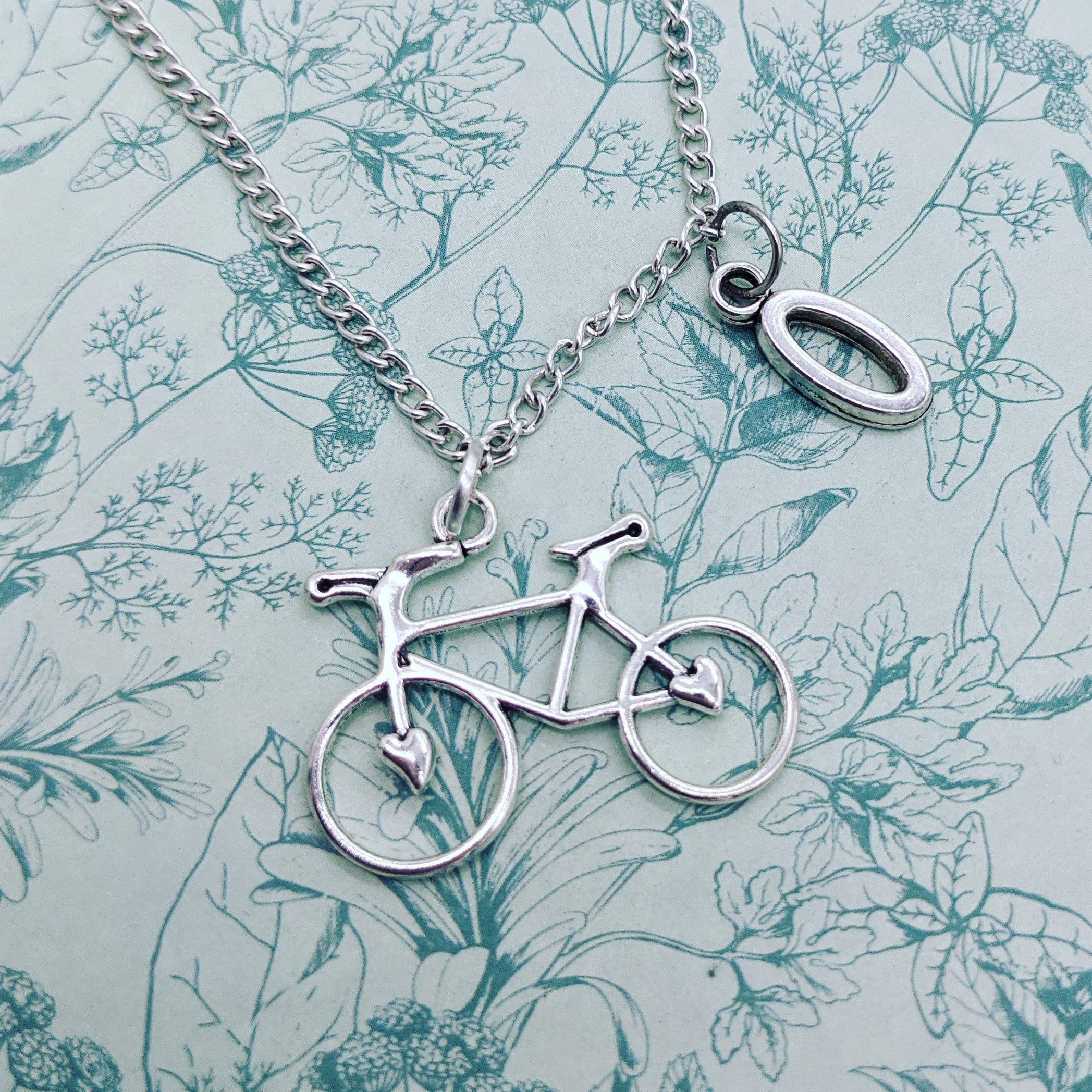 Bicycle Necklace Cyclists Gifts Cyclist Necklace Cyclist - Etsy UK