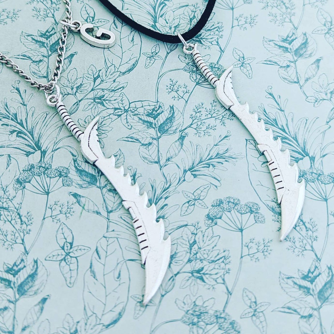 Sword Necklace, Sword Jewellery, Fantasy Inspired, Gamer Necklace ...