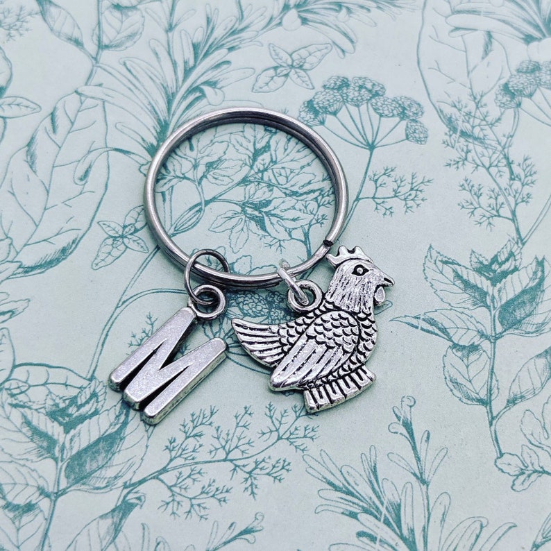 Chicken Keyring Chicken Keychain Chicken Gifts Chicken - Etsy UK