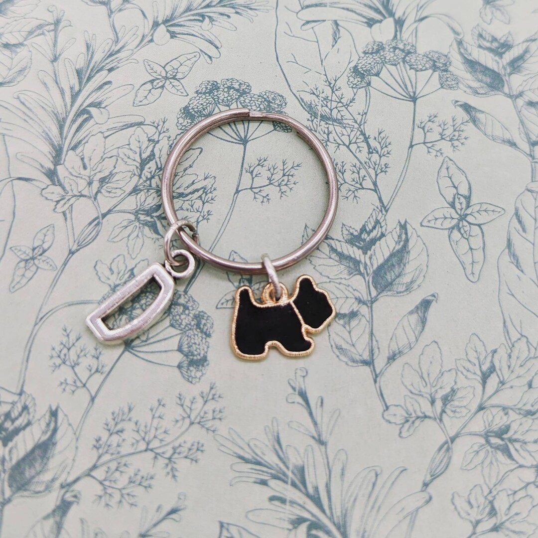 Scotty Dog Keychain, Westie Keyring, Westie Dog Lovers, West Highland ...