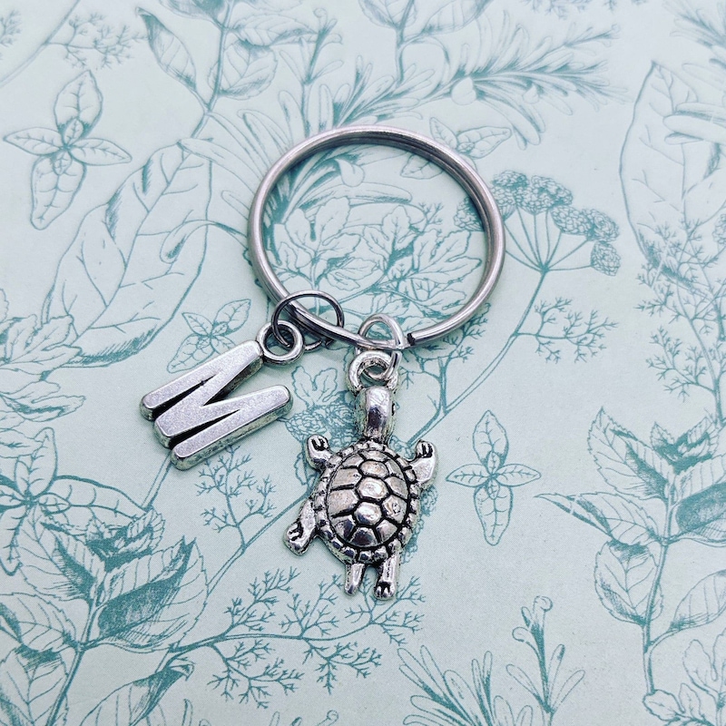 Turtle Keyring - Etsy