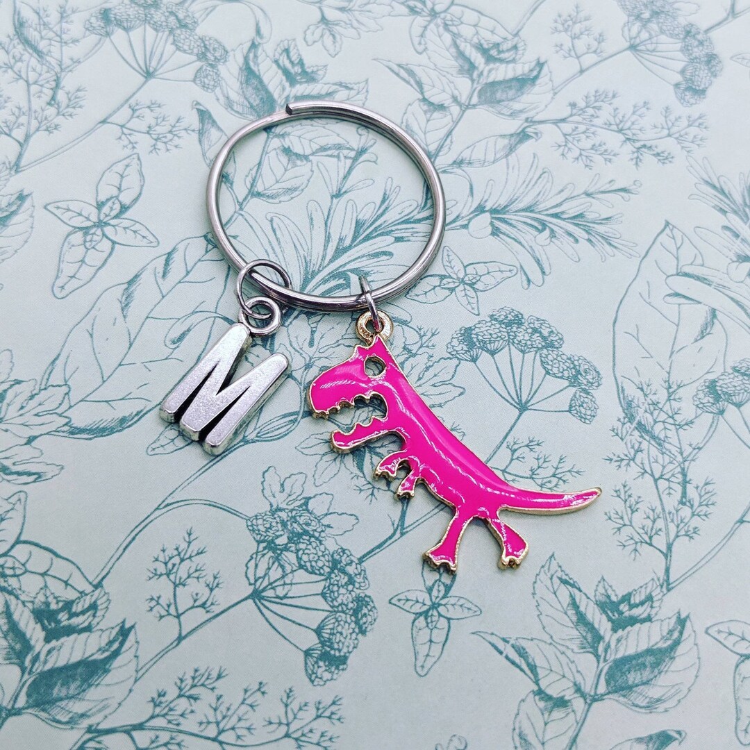 Dinosaur Keychain, Dinosaur Lover Gifts, Geek Gifts, Bag Charm, Dino ...
