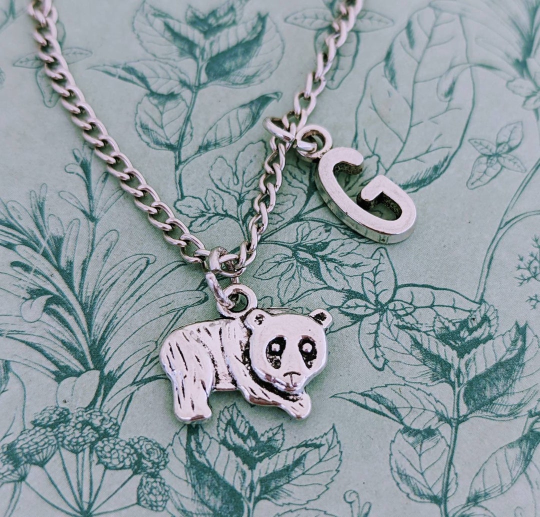 Panda Necklace, Panda Jewellery, Cute Panda Accessories, Panda Bear ...