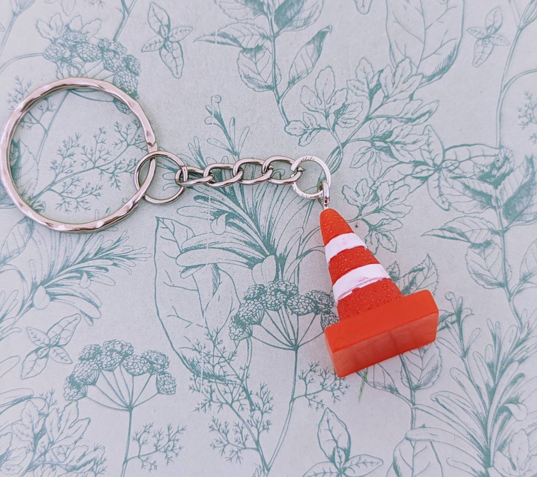 Traffic Cone Keychain, Dad Gifts, Gifts for Dad, Traffic Officer Gifts ...