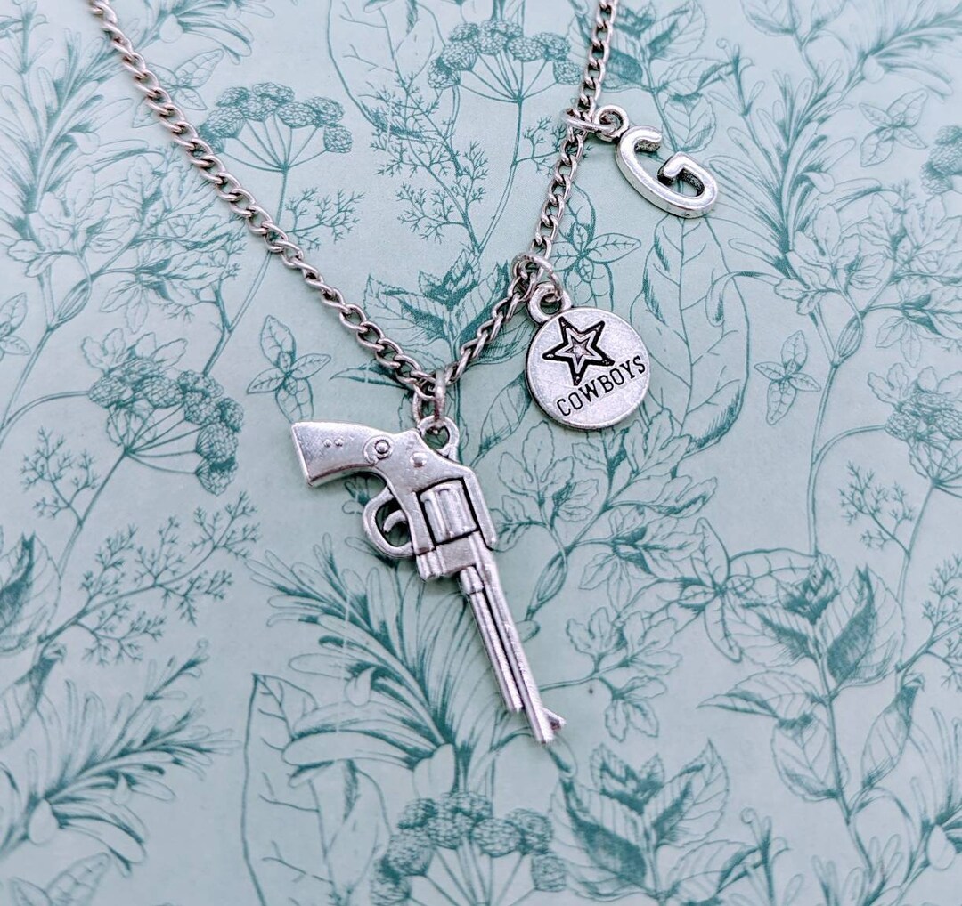 Cowboy Necklace, Cowboy Themed Jewelry, Cowboy Gift, Rodeo Gift, Rodeo ...