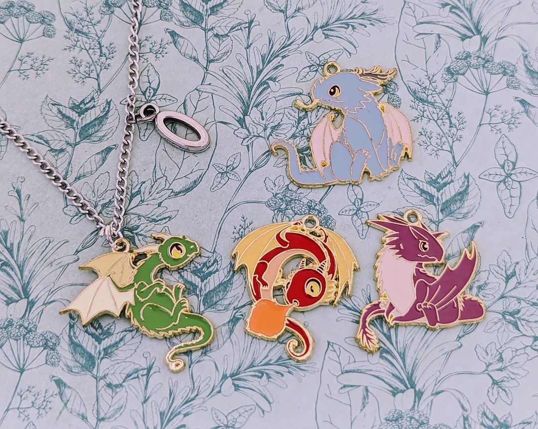 Dragon Necklace, Dragon Jewelry, Dragon Lover Gifts, Mythical Creatures ...