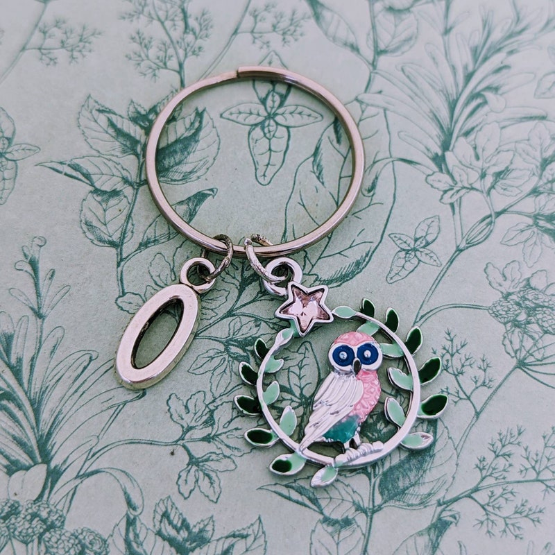 Owl Key Ring - Etsy UK